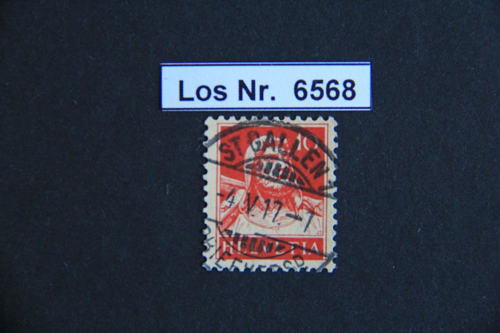 CH 1914 sauberer Vollstempel Los 6568 (Gebraucht) in Volken für CHF 1.5 ...