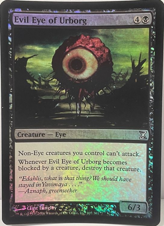 MTG Foil - Evil Eye of Urborg | Kaufen auf Ricardo