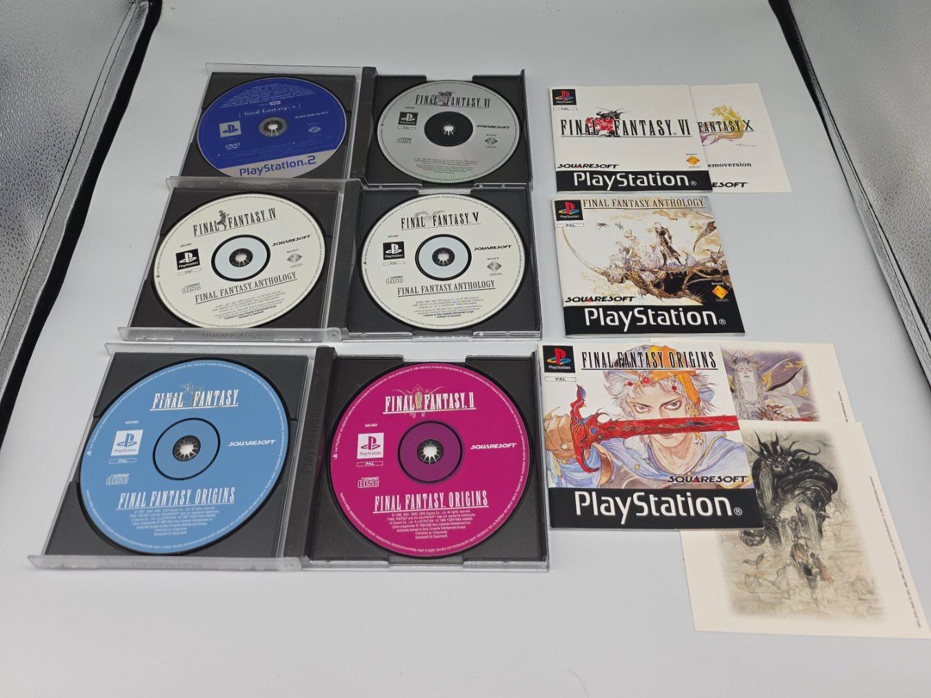 Final Fantasy Sammlung (PS1,2,3) Anthology Origins usw OVP (Gebraucht ...