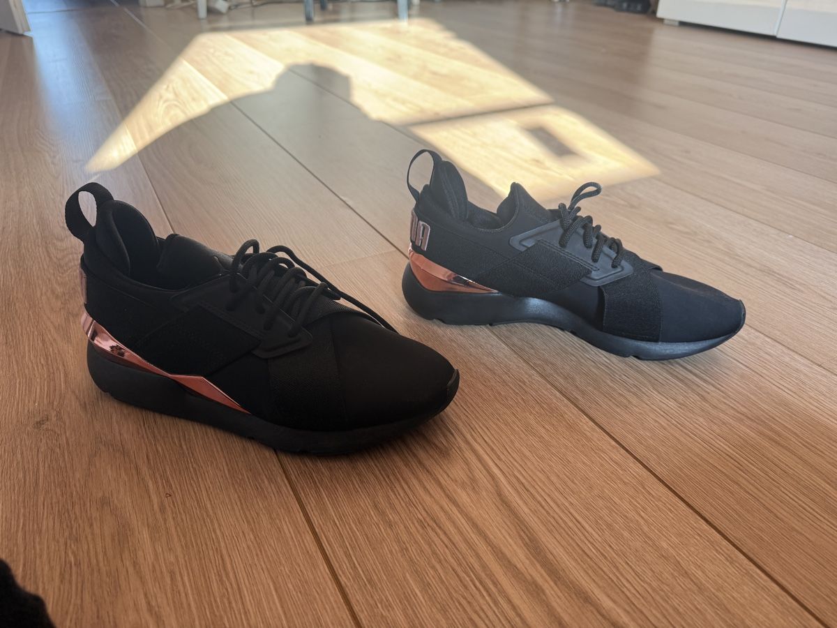 Puma Muse Metal Noir Rose Doré (37.5) (Gebraucht) in Grand-Lancy für ...