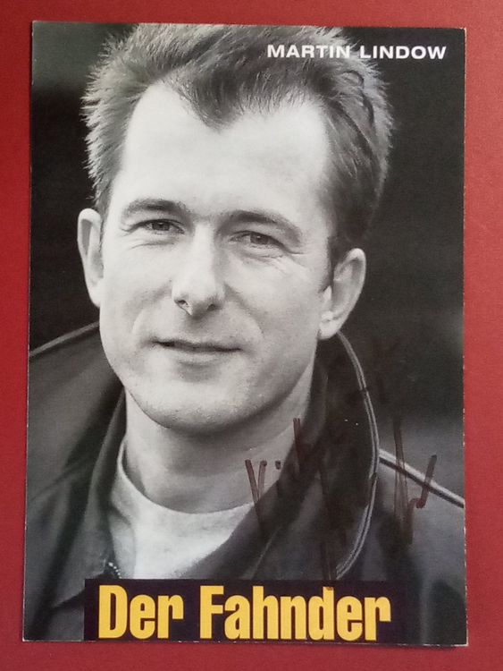 Martin Lindow Autogramm signiert Fotopostkarte 10x15cm (Gebraucht) in ...