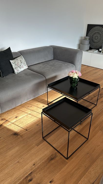 Zwei HAY Tray Tables in Schwarz | Kaufen auf Ricardo