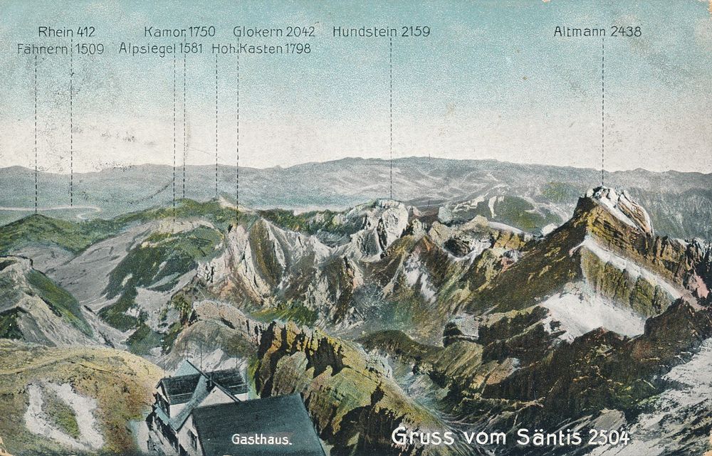 Gruss von Säntis gel. 1913 (Gebraucht) in Luzern für CHF 9.5 – mit Lieferung auf Ricardo kaufen