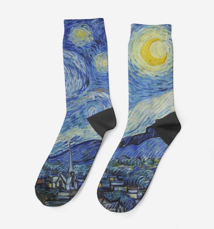 THE STARRY NIGHT Socks - Vincent van Gogh (Neu und originalverpackt) in Winterthur für CHF 5 ...
