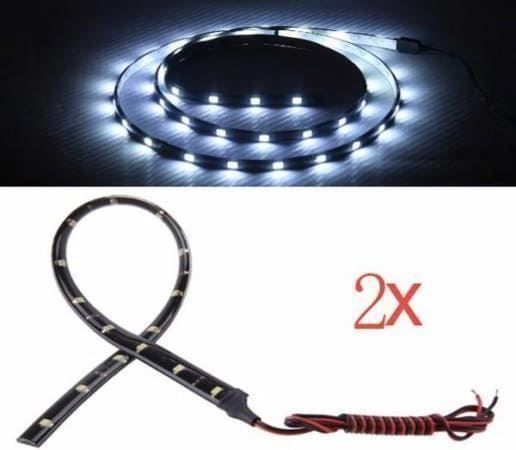 2x 30cm LED SMD STRIP STREIFEN XENON | Kaufen auf Ricardo