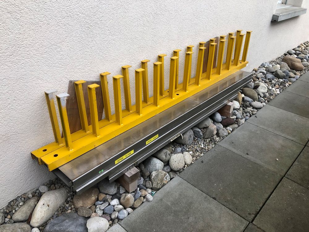 Schwerlastgestell kragarm mit Inox Tablar (Gebraucht) in Schötz für CHF ...