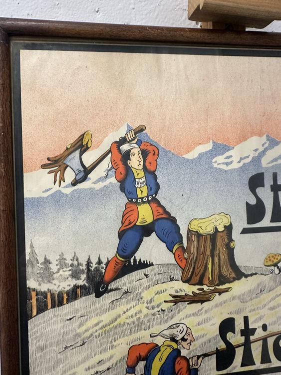 Plakat Stöck Stich Wis 4 Nell Jass Schweiz G.Heidelberger 31 (Gebraucht ...