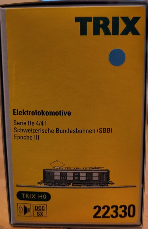Trix 22330, Re 4/4 10015 SBB, H0, Sound, DCC/SX, neuwertig (Gebraucht ...