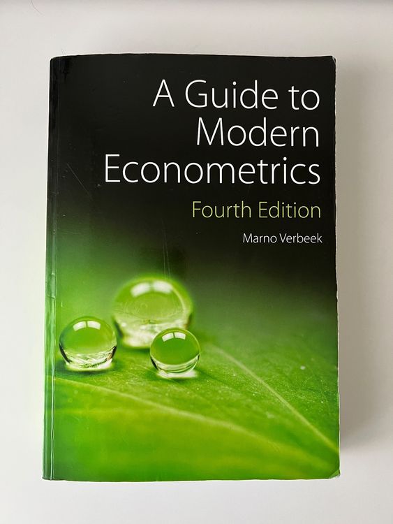 A Guide to Modern Econometrics | Kaufen auf Ricardo A Guide to Modern Econometrics | Kaufen auf Ricardo