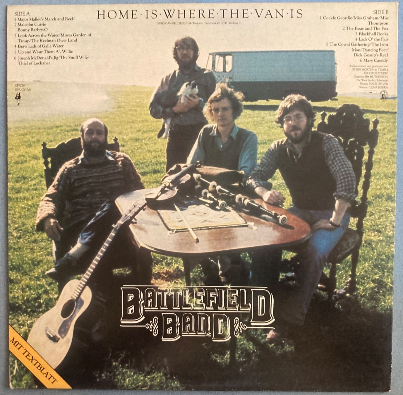 BATTELFIELD BAND - HOME IS WHERE THE VAN IS (D'occasion) à Poliez ...