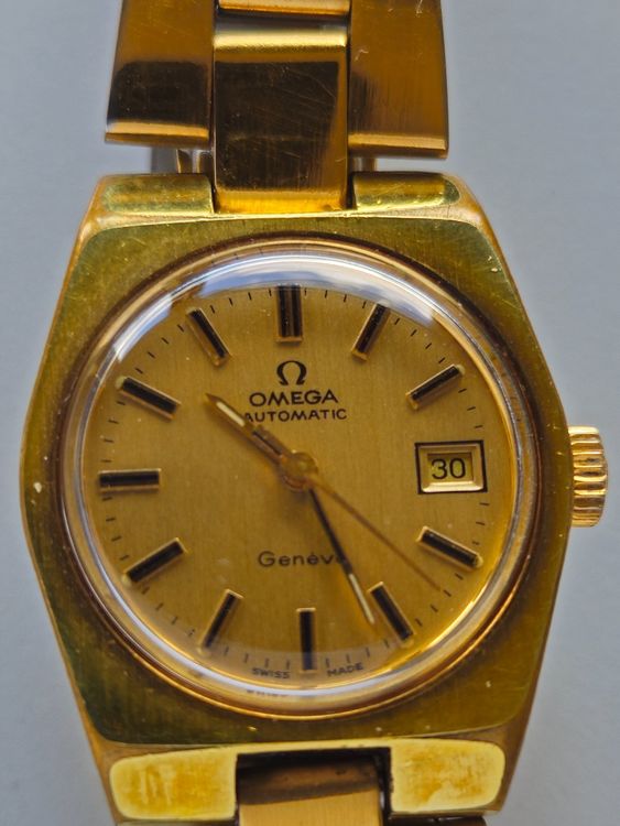 141 Omega Geneve Automatic Date aus 1971 Damenuhr Kal.685 (Gebraucht ...