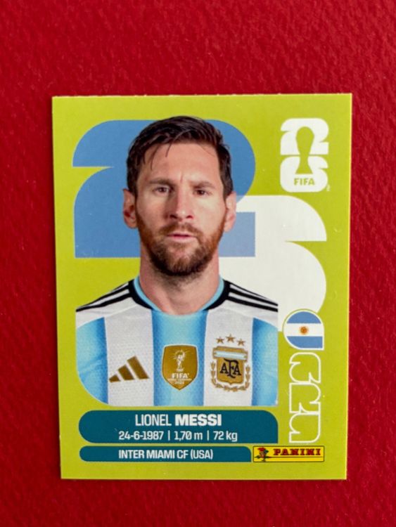 Lionel Messi Top Zustand! NEU und unbenutzt!! WM 2026 (Gebraucht) in ...