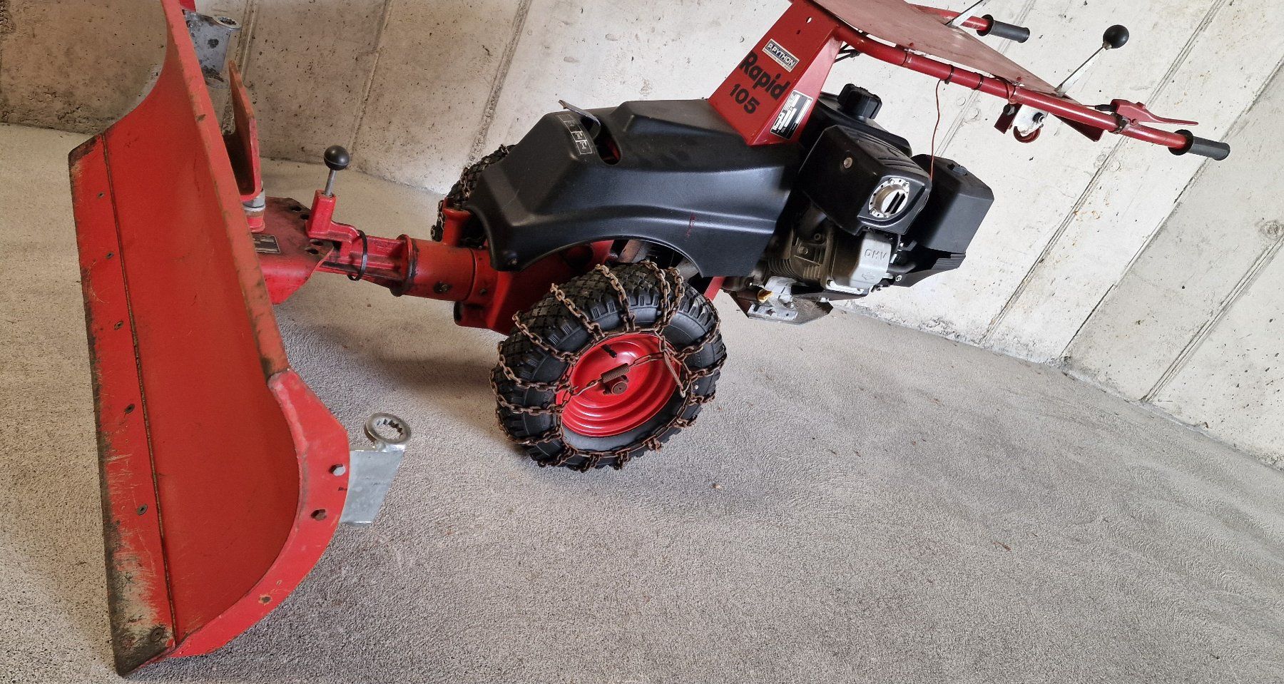 Rapid 105 Schneepflug Wegen platz menge günstig ab zu geben (Gebraucht ...
