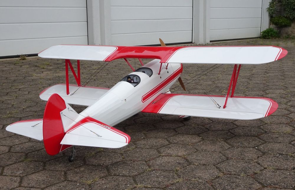 Doppeldecker Stearman Red Baron Elektro (Neu (gemäss Beschreibung)) in Untersiggenthal für CHF ...