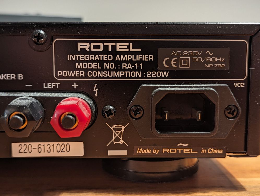 Rotel RA-11 Verstärker/Amplifier (Gebraucht) in Basel für CHF 150 – mit ...