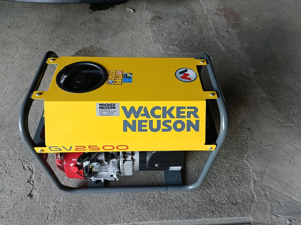 Stromgenerator Wacker Neuson | Kaufen auf Ricardo