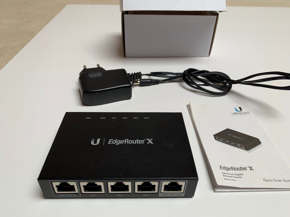 Ubiquiti EdgeRouter X (Gebraucht) in Chézard-St-Martin für CHF 22 – mit ...