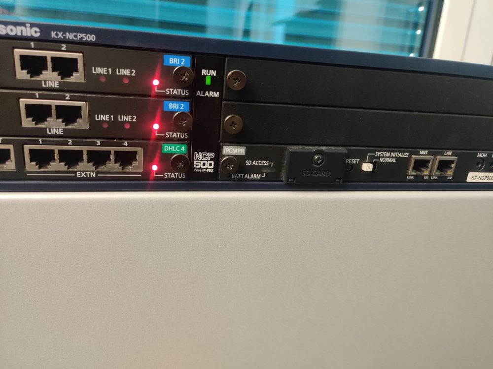 Panasonic KX-NCP500 Hybrid IP-PBX Control Unit (Gebraucht) in Rehetobel für CHF 20 – mit ...