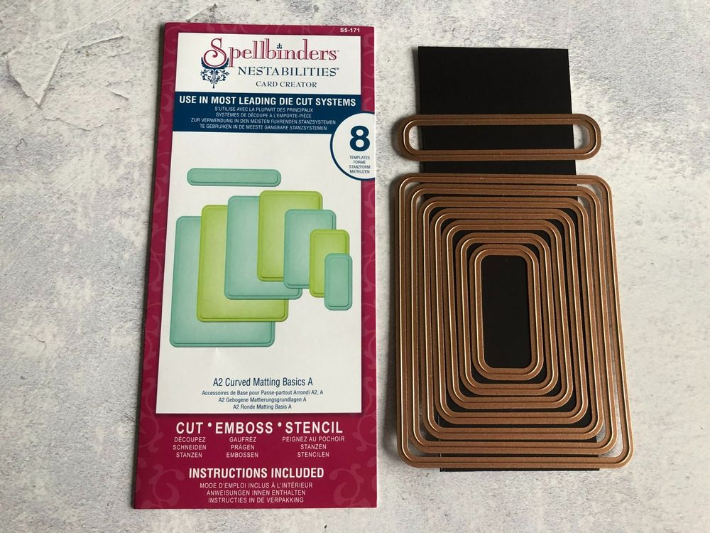 A2 Curved Matting Basics A - Spellbinders | Kaufen auf Ricardo