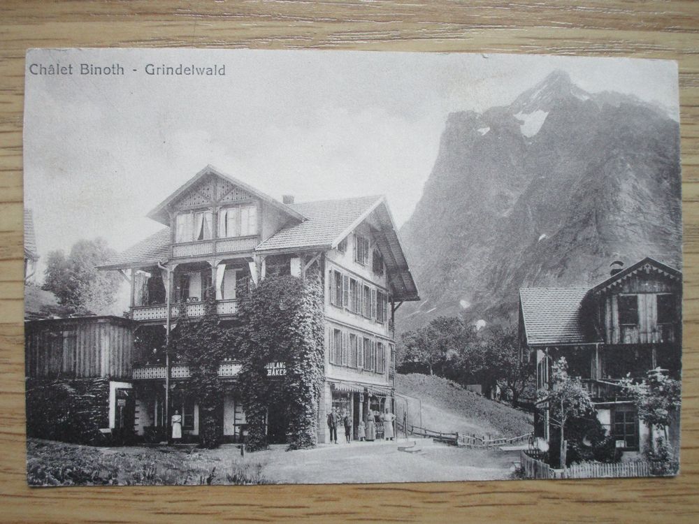 Antike Ansichtskarte Chalet Binoth Grindelwald (Gebraucht) in Heimberg ...