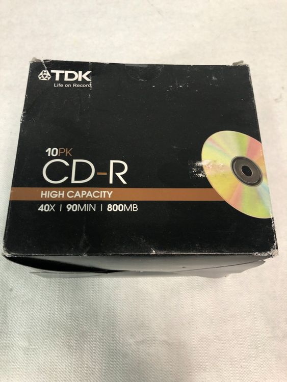 TDK CD-R Rohlinge Packung | Kaufen auf Ricardo