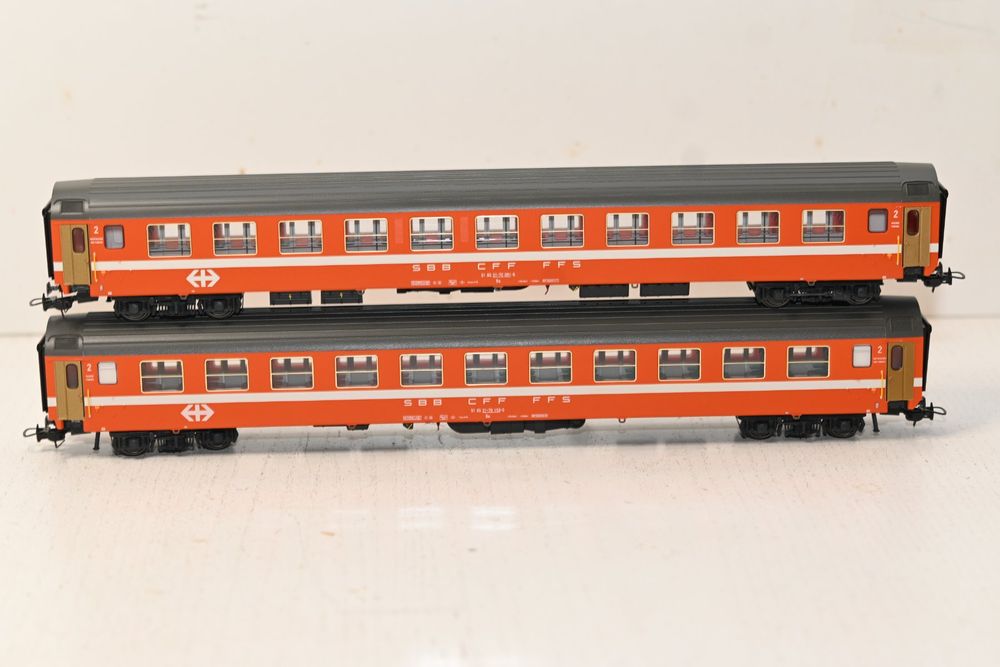 SBB Personenwagen Orange LS Models HO/AC mit OVP (Gebraucht) in Laupen ...