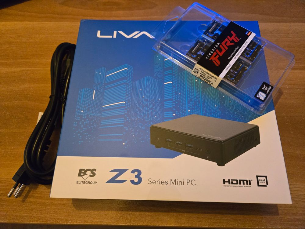 Mini PC ECS Liva Z3 Plus, Core i3-10110U, 16 GB, 2x Gigabit | Kaufen auf Ricardo