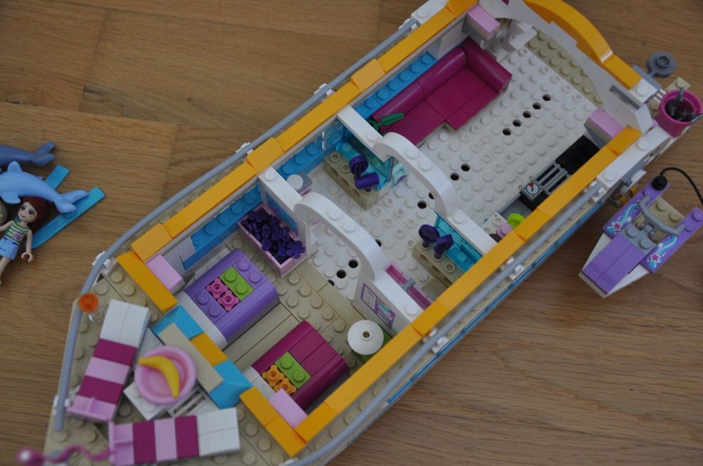 Lego Friends Kreuzfahrtschiff 41015, Dolphin Cruiser (Gebraucht) in ...