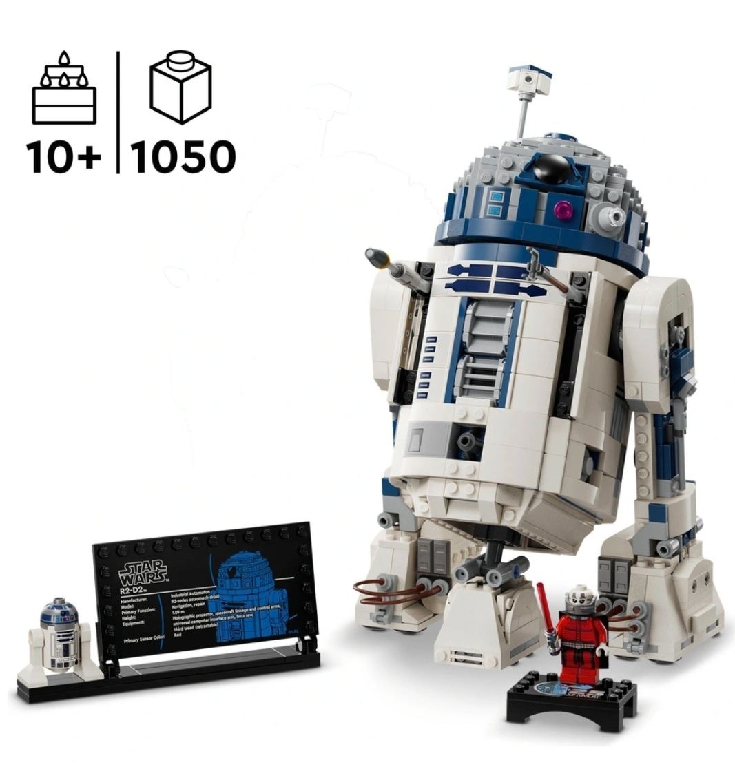 LEGO Star Wars R2-D2 (75308) - Top Zustand, komplett! (Neu (gemäss ...