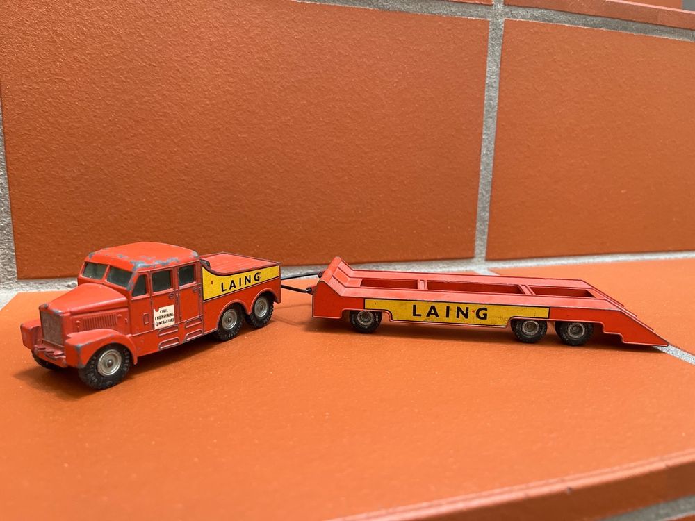 Matchbox King Size Nr. 8 Scammell 6x6 Tractor & Trailer | Acheter sur ...
