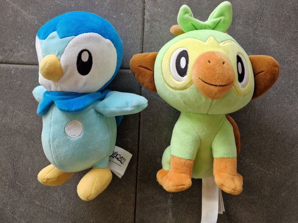 Pokemon Plüschtiere Plinfa + Chimpep (Gebraucht) in Koppigen für CHF 19 ...