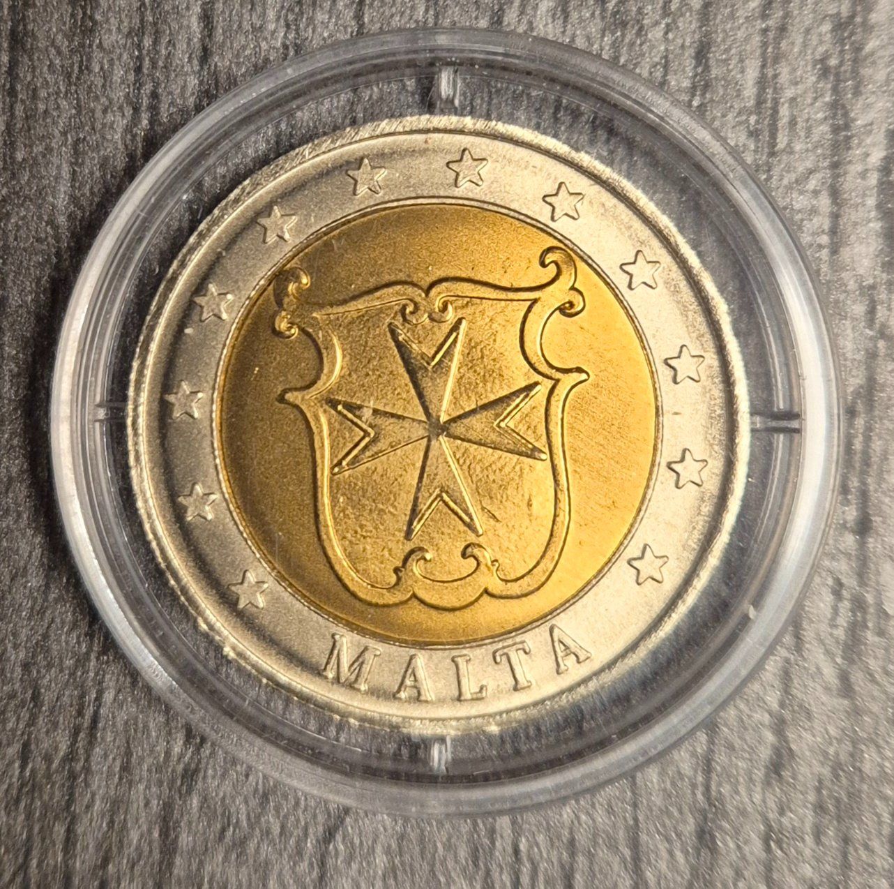 2 Euro Münze Malta Specimen / Probemünze / ohne Jahrgang (Gebraucht) in ...