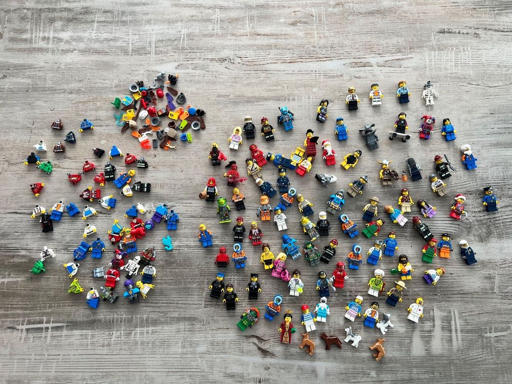 Diverse Lego Minifiguren aus Serien, City, Nexo Kights, unsw (Gebraucht ...