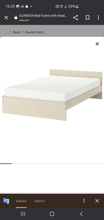 Gursken Bett Komplett 140x200 | Kaufen auf Ricardo