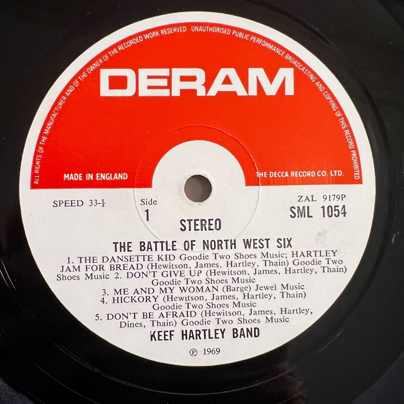 Keef Hartley Band - The Battle Of North West Six / 1.UK 1969 (Gebraucht ...