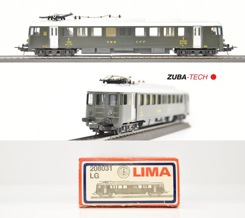 Lima 208031 E-Triebwagen RBe 4/4 SBB, H0 GS Analog mit OVP (Gebraucht) in St. Gallen für CHF 13 ...