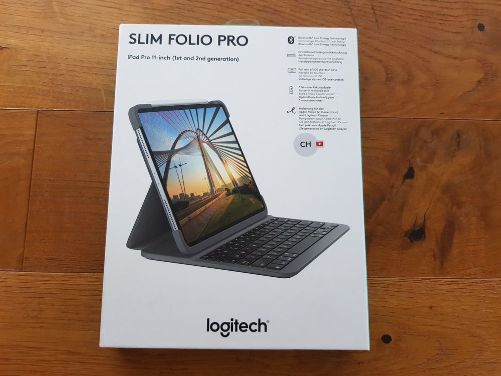 Logitech Slim Folio Pro für iPad Pro 11" (1st, 2nd Gen), Neu | Kaufen auf Ricardo