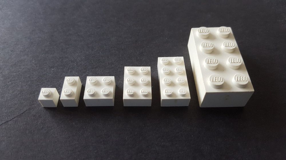 Ganz kleine LEGO Steine aus 50er 60er system architektur (Gebraucht) in ...