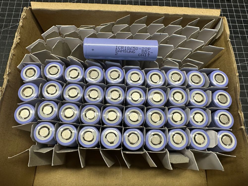 40x 18650 Samsung 22P Zellen - NEU - | Kaufen auf Ricardo