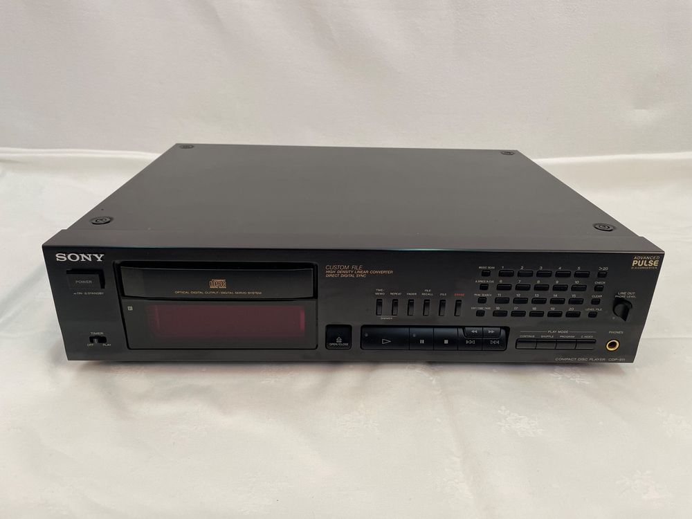 CD-Player CDP-911 von Sony vintage CD-Spieler (Gebraucht) in Hinwil für ...