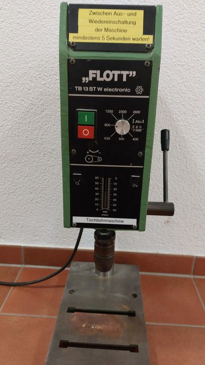 Tischbohrmaschine Flott TB 13 ST W electronic | Kaufen auf Ricardo