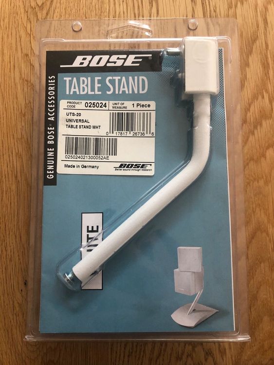 Bose UTS-20 Universal Table Stand weiss (Neu und originalverpackt) in ...