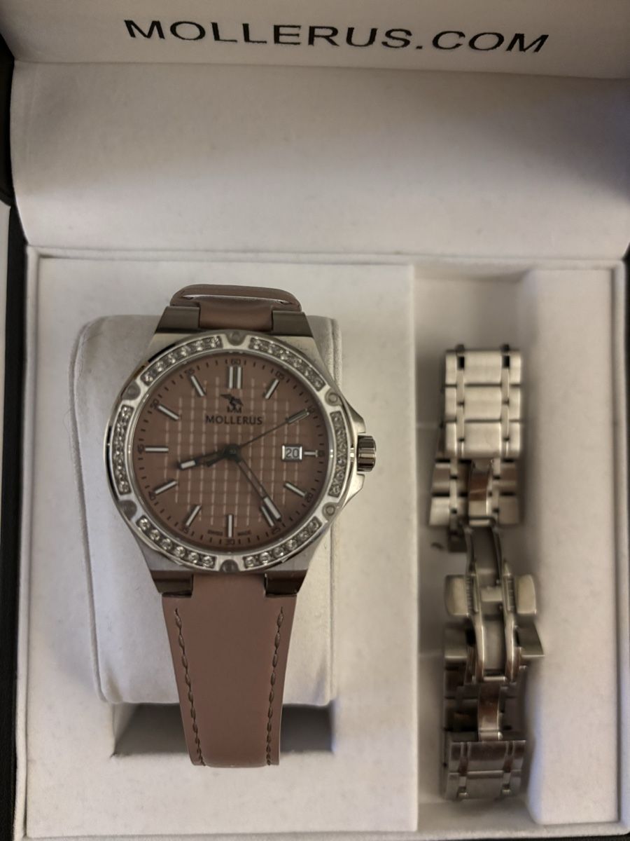 Mollerus Damenuhr Swarovski First Lady Engadin NP 650.— (Gebraucht) in ...