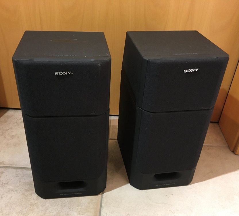 Boxen Set Sony 8 Ohm 50w und 6 Ohm 70w (Gebraucht) in Saas-Grund für ...
