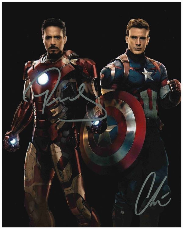 THE AVENGERS (CAST) - signiertes Grossfoto (20x25 cm) COA | Kaufen auf ...