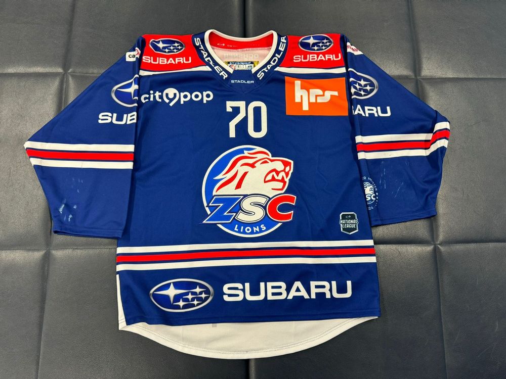 Originaltrikot ZSC Lions Preseason 24/25 #70 Graf (Gebraucht) in ...