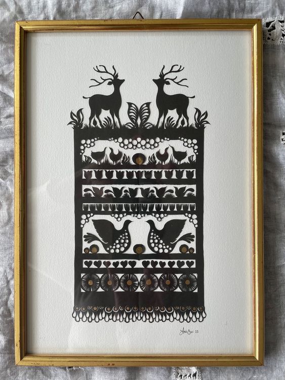 Scherenschnitt (Neu (gemäss Beschreibung)) in Konolfingen für CHF 80 – mit Lieferung auf Ricardo ...