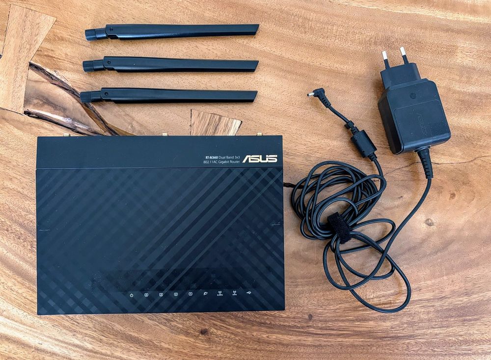 ASUS RT-AC66U 802.11AC DualBand Gigabit WLAN WIFI Router | Kaufen auf ...