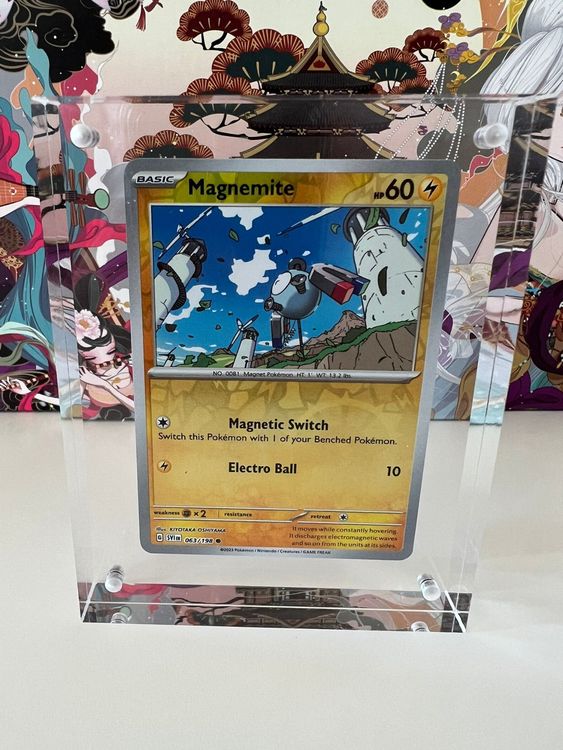 Pokemon Magnemite Scarlet Violet 063/198 Reverse Holo | Kaufen auf Ricardo