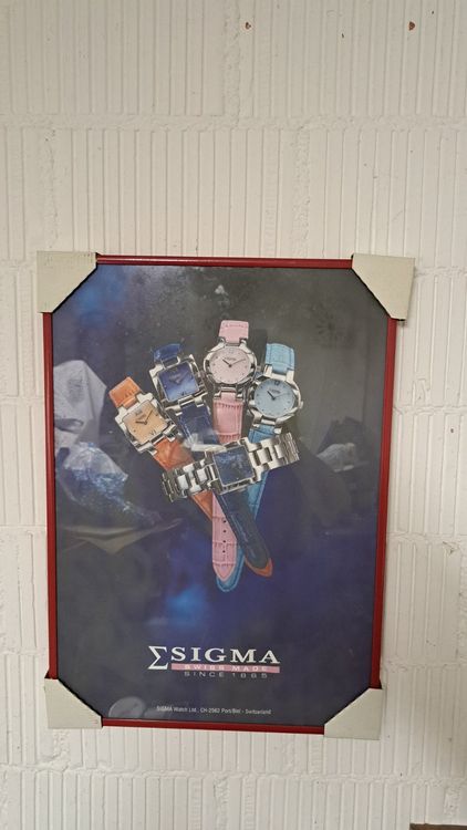 SIGMA Uhren Poster SIGMA (Neu und originalverpackt) in Jegenstorf für ...